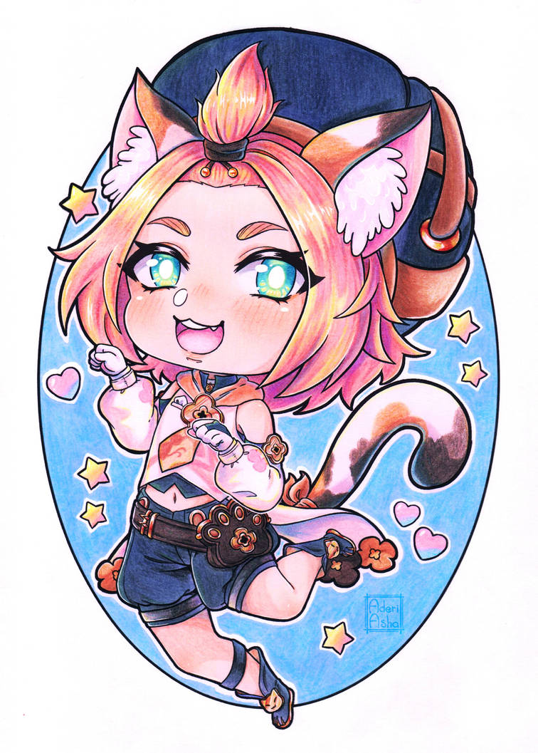 Diona Fanart By Aderiarts On Deviantart