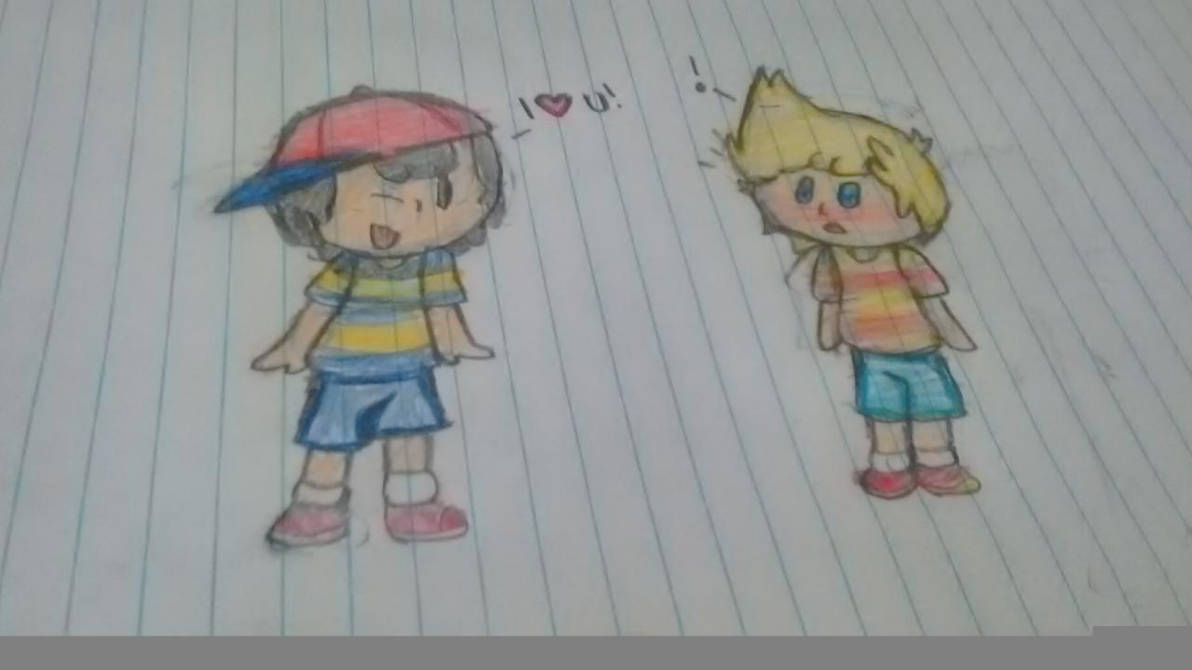 Ness X Lucas By Mashyyypopatos On Deviantart