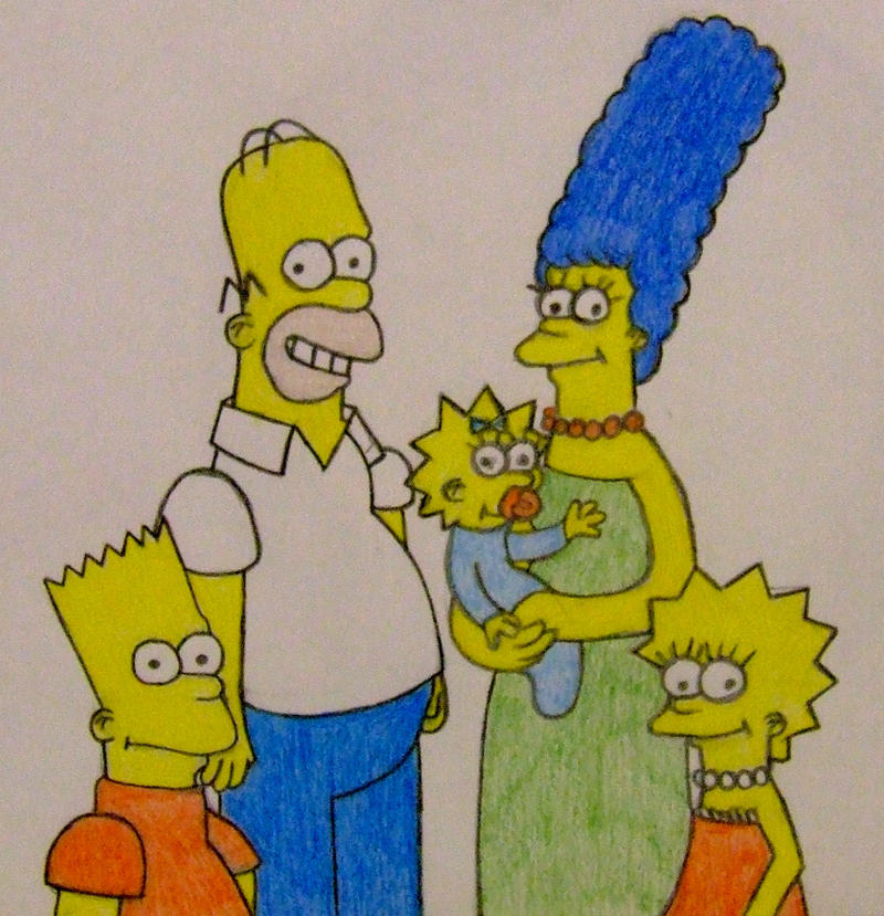 Simpsons Drawing by Sarah1983 on DeviantArt