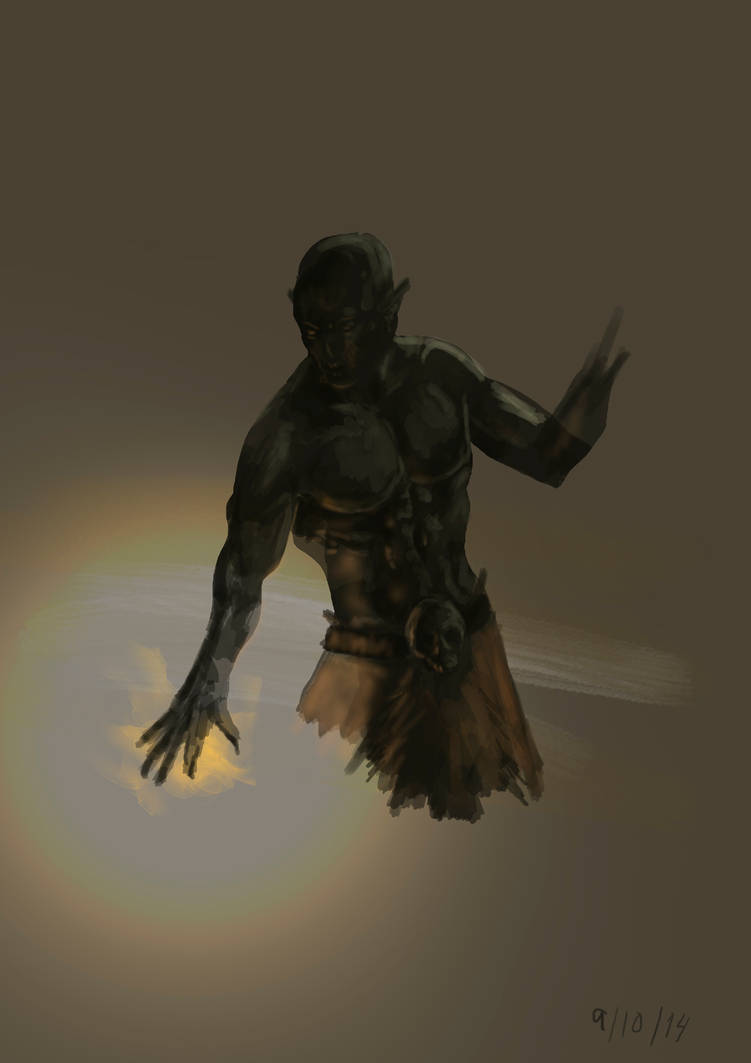 Orc By Paburo San On Deviantart