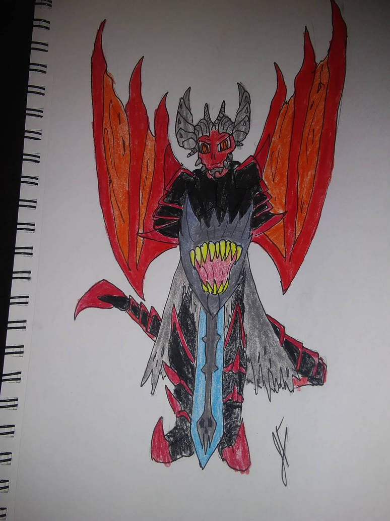 Darksiders Demon By Dragontamerart On Deviantart