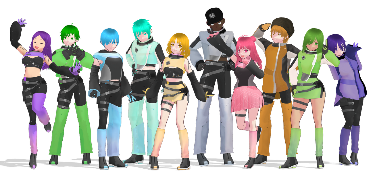 Mmd Vocaloid 6 Models By Yinp On Deviantart