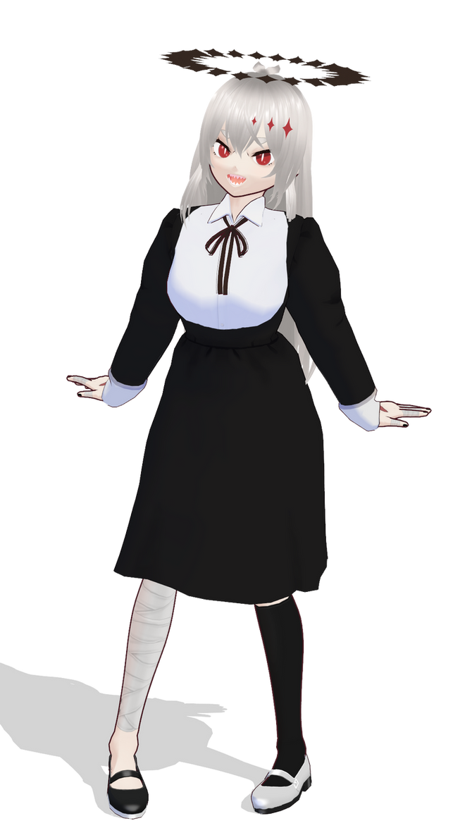 Gekiyaku Vroid2mmd Model Dl By Yinp On Deviantart