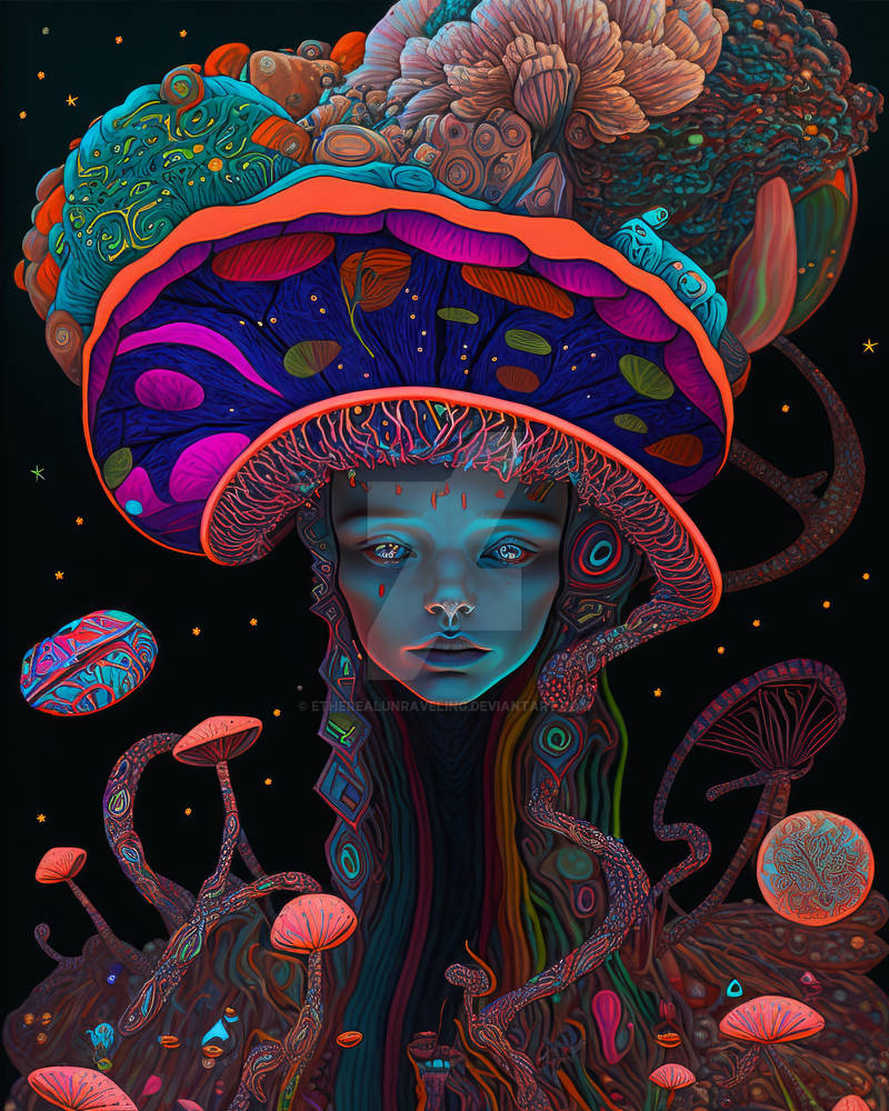 Mushroom Art 227 By Etherealunraveling On Deviantart