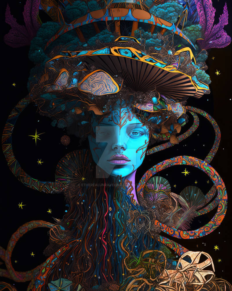 Mushroom Art 328 By Etherealunraveling On Deviantart
