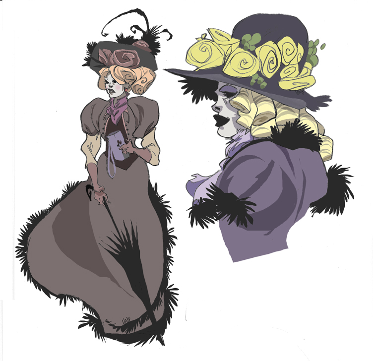 Victorian characters by Sally-Avernier on DeviantArt