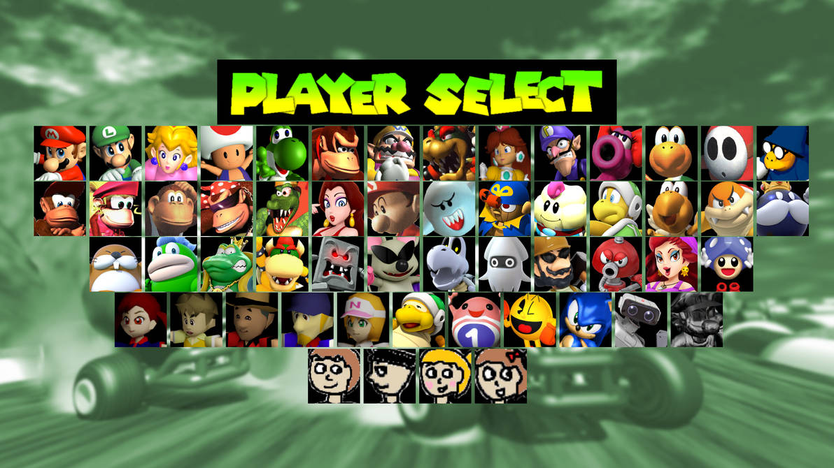 Mario Kart 64 Remix Deluxe Roster Idea by NorbertoMakesDrawing on ... Mario Kart 64 Remix Deluxe Roster Idea by NorbertoMakesDrawing on ...