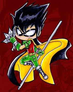 Robin Chibi BG by Duckman272 by teentitans on DeviantArt