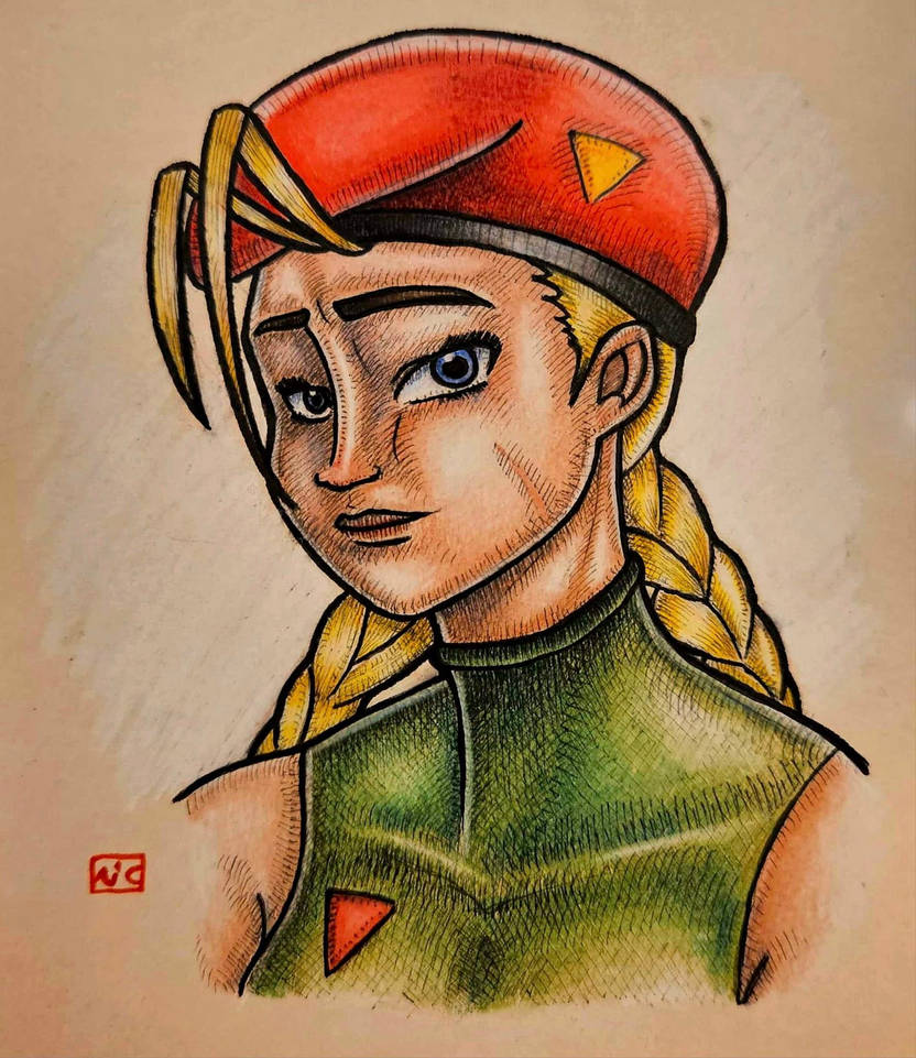 Cammy Portrait By Nicklong359 On Deviantart