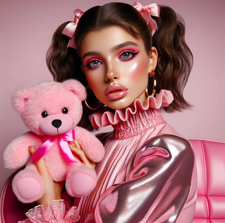 Look How Cute My Teddy Bear Is Mommy By Artificialsissy On Deviantart