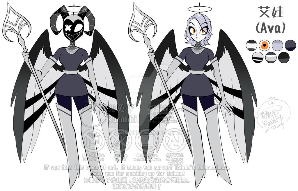 Hazbin Hotel OC :Ava by jcgieafe on DeviantArt Hazbin Hotel OC :Ava by jcgieafe on DeviantArt