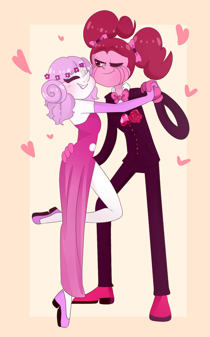 Spinel X Pink Pearl By Elizabetloveuniverse On Deviantart