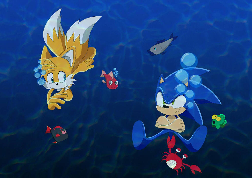 sonic can't swim by artsonx on DeviantArt sonic can't swim by artsonx on DeviantArt