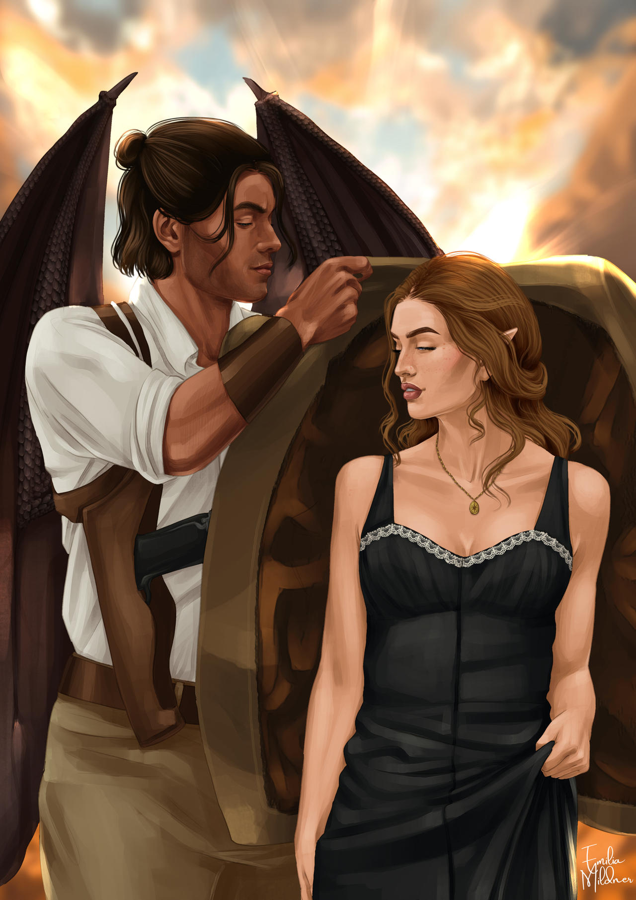 Nesta And Cassian The Mummy 1999 By Emiliamildner On Deviantart