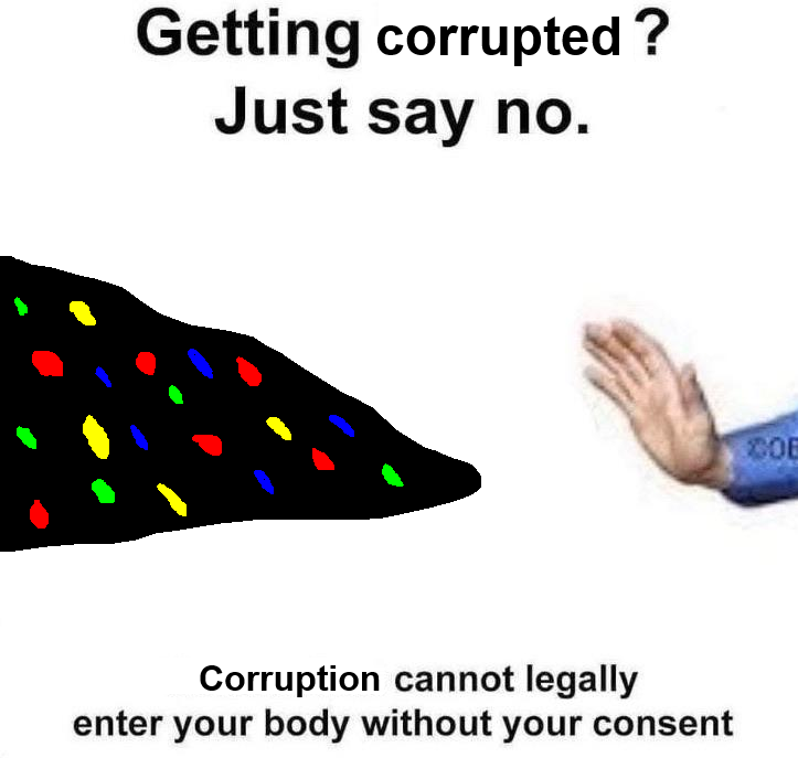 Getting corrupted? by IvanJuniorStudios on DeviantArt Getting corrupted? by IvanJuniorStudios on DeviantArt