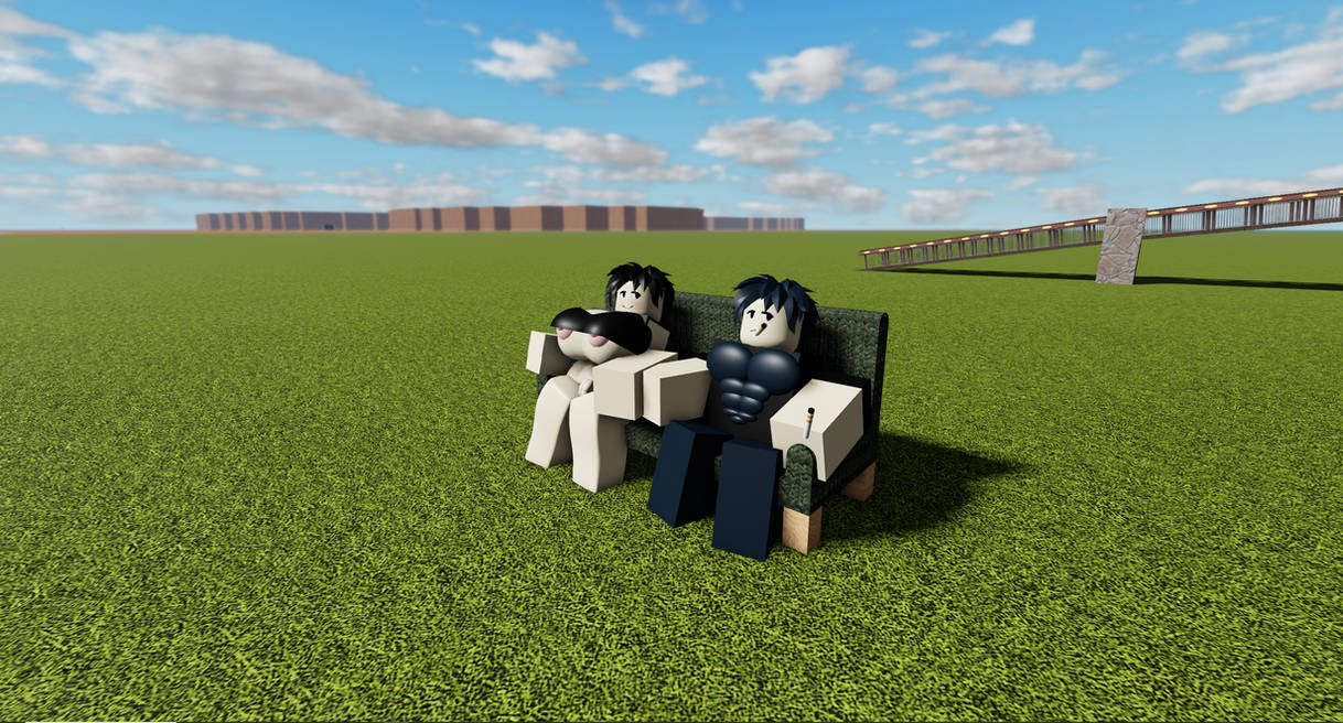 Thicc Roblox Girl On Couch By Hardp00pwall On Deviantart