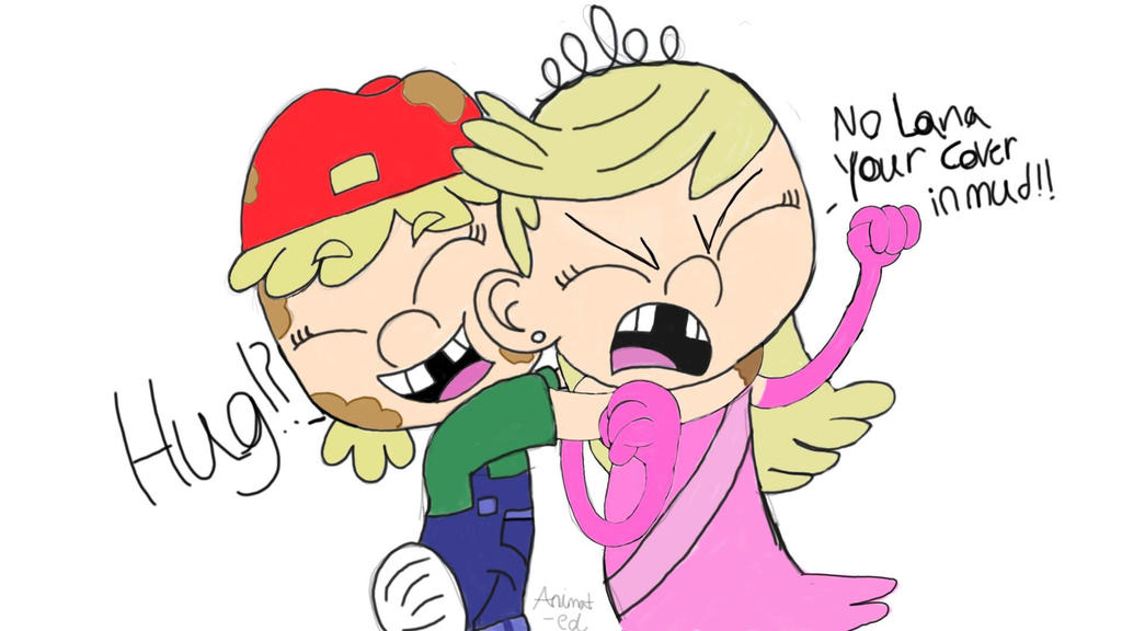 Lola Loud And Lana Loud By Animat Edi On Deviantart