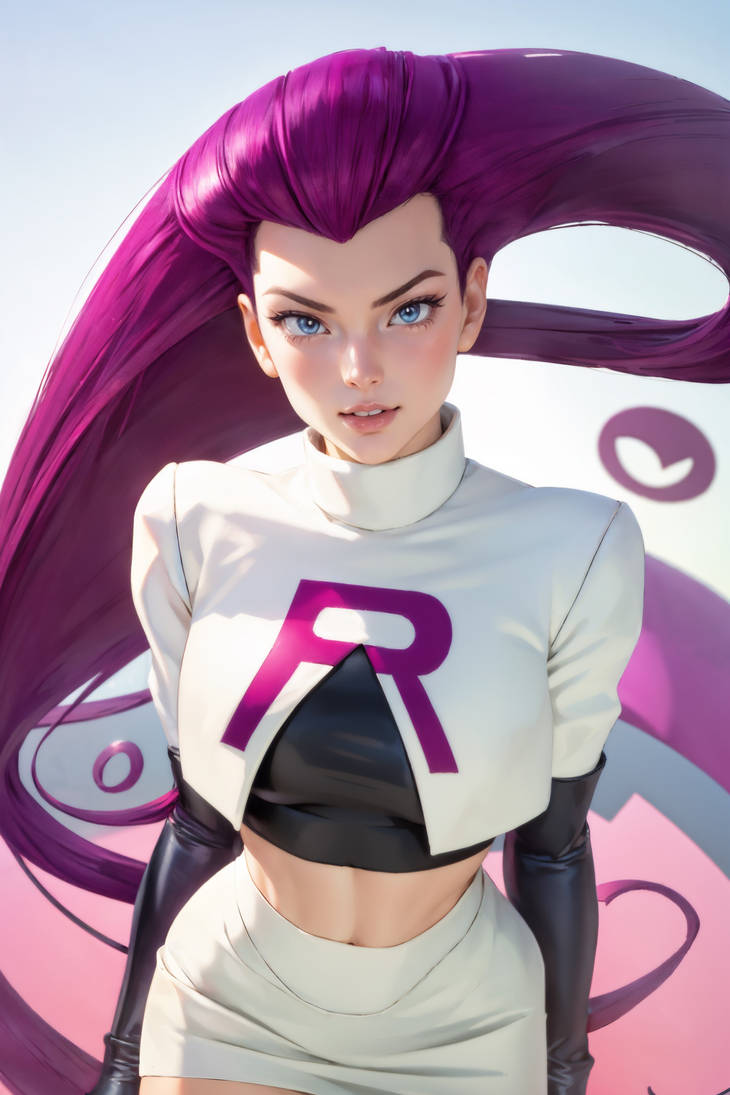Pokemon Trainer Jessie Team Rocket By Rafai33 On Deviantart