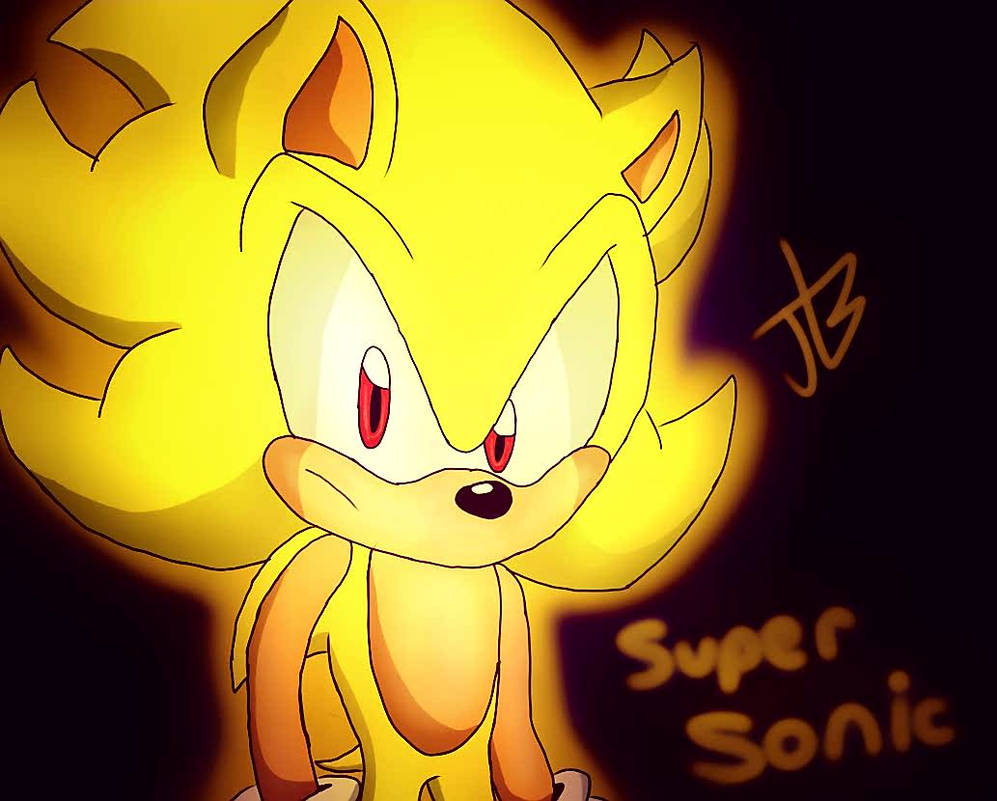 Super Sonic Digital By Joeyb1001 On Deviantart