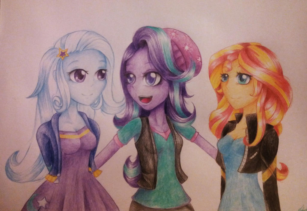 New Friends By Rina Senpai On Deviantart