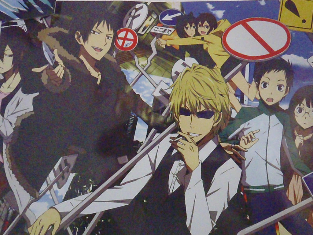 durarara poster by Paindross on DeviantArt durarara poster by Paindross on DeviantArt