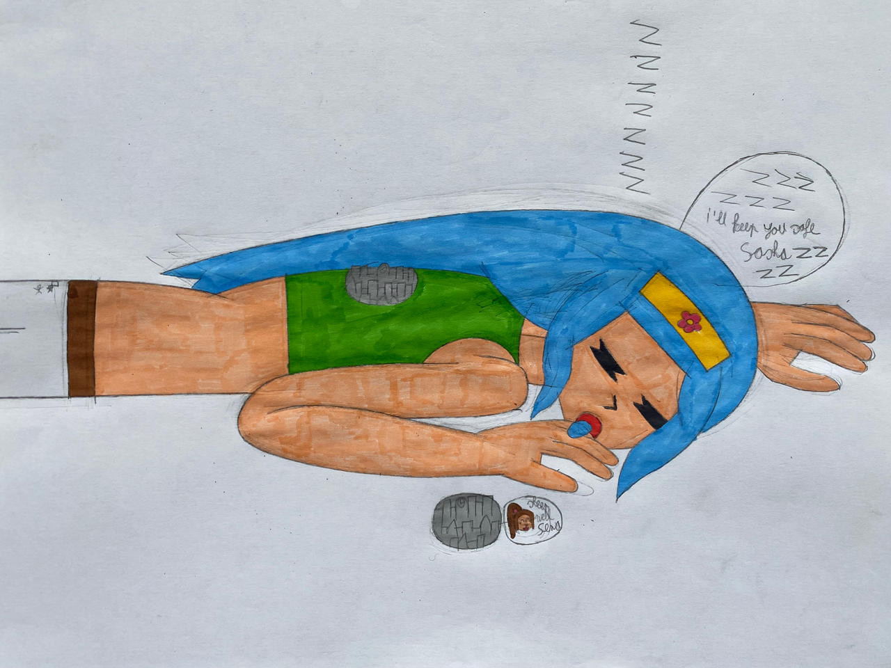 Giantess Sena Sleeping By Nickhalperin On Deviantart