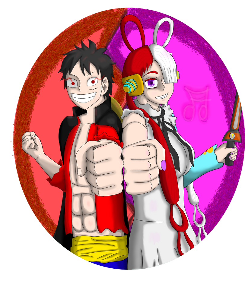 Luffy X Uta By Archetypec On Deviantart