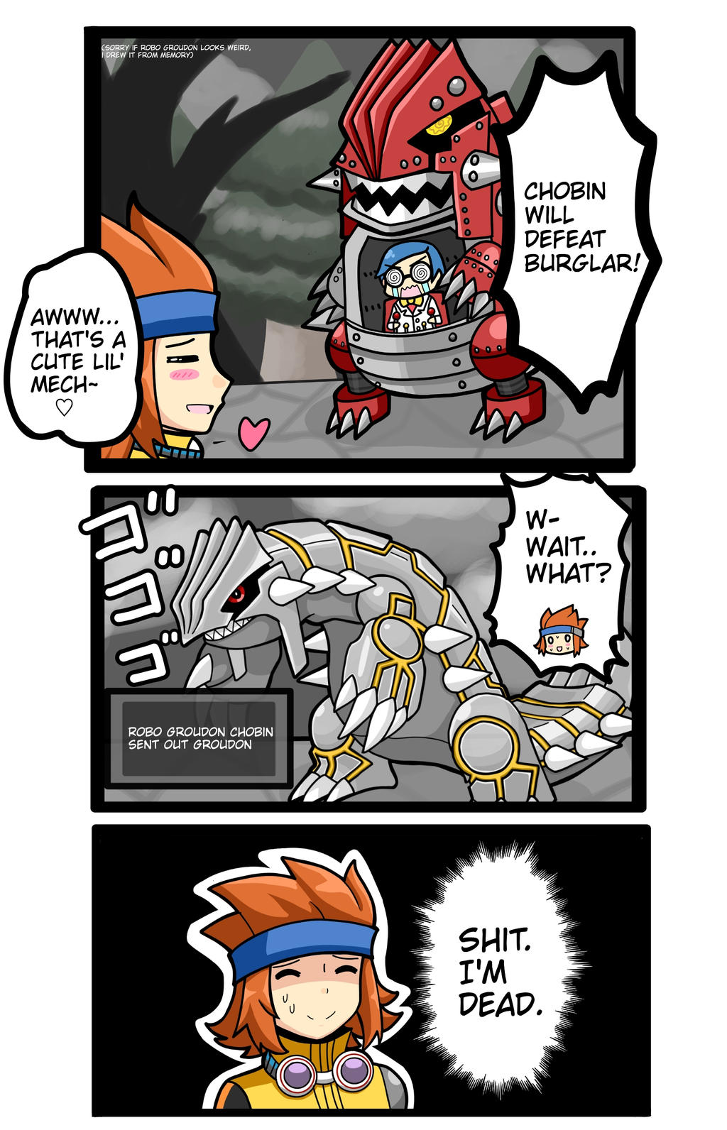 Robo Groudon Tpp Xg By Ryuuseinewman On Deviantart