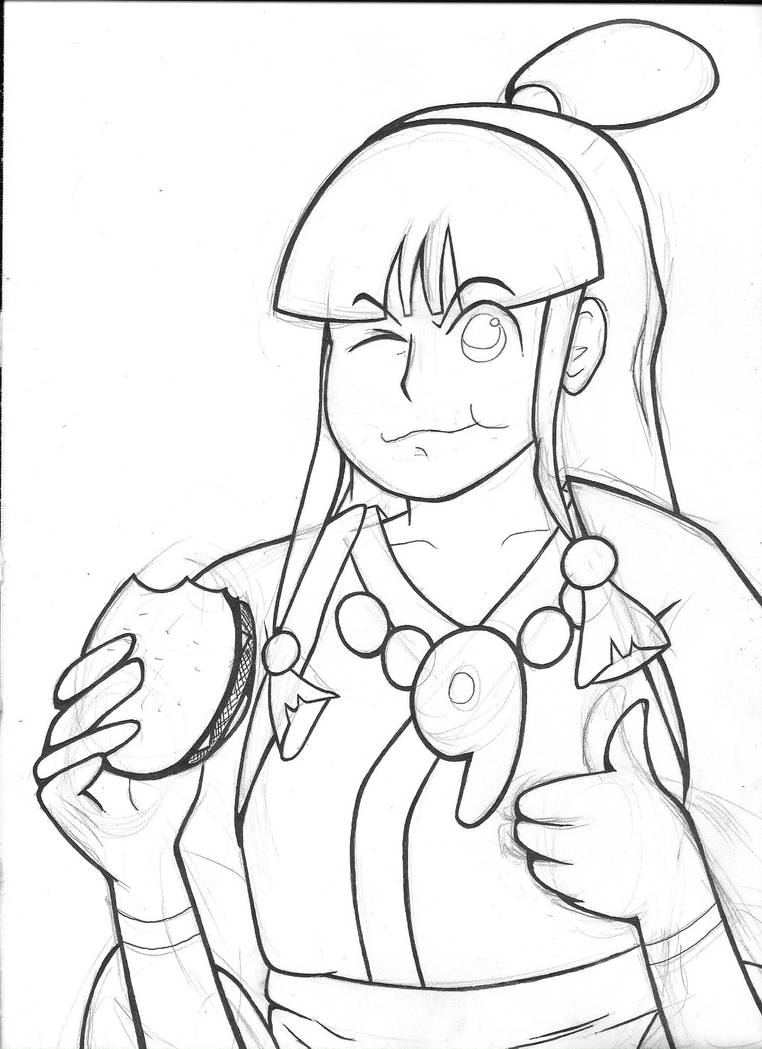 Maya Fey By Asmallone On Deviantart