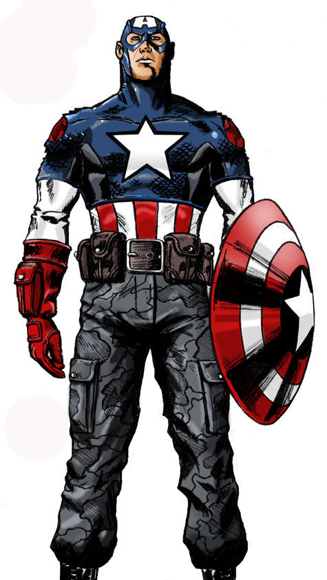 Ultimate Cap - Coloured by Davinder on DeviantArt