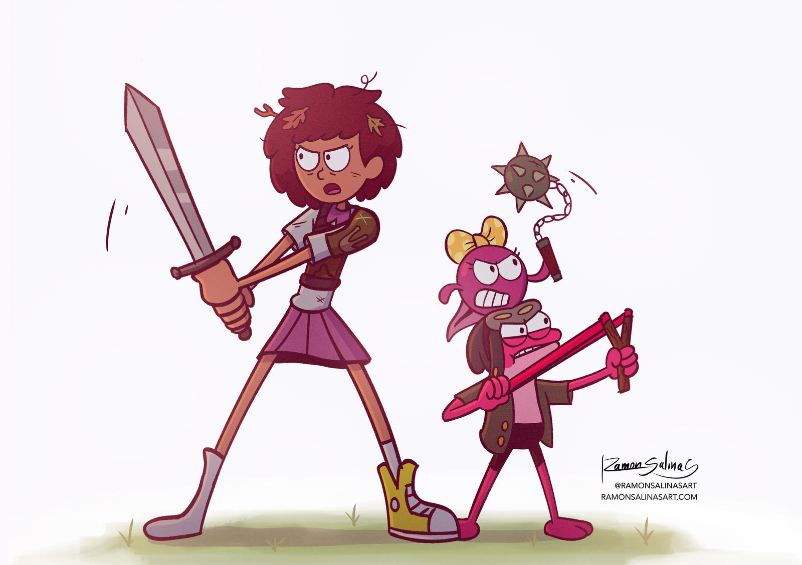 Amphibia Anne Sprig Polly Ii By Ramonsalinasart On Deviantart