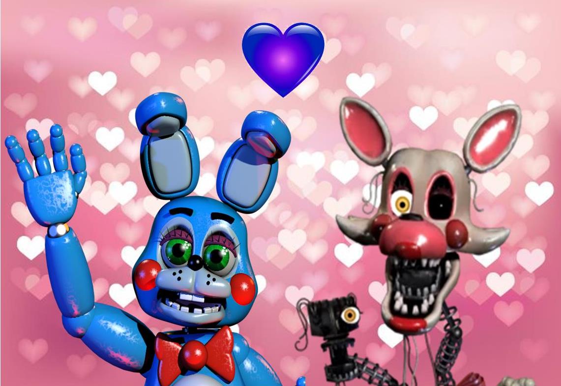 Toy Bonnie X Mangle By Mashathemouse On Deviantart