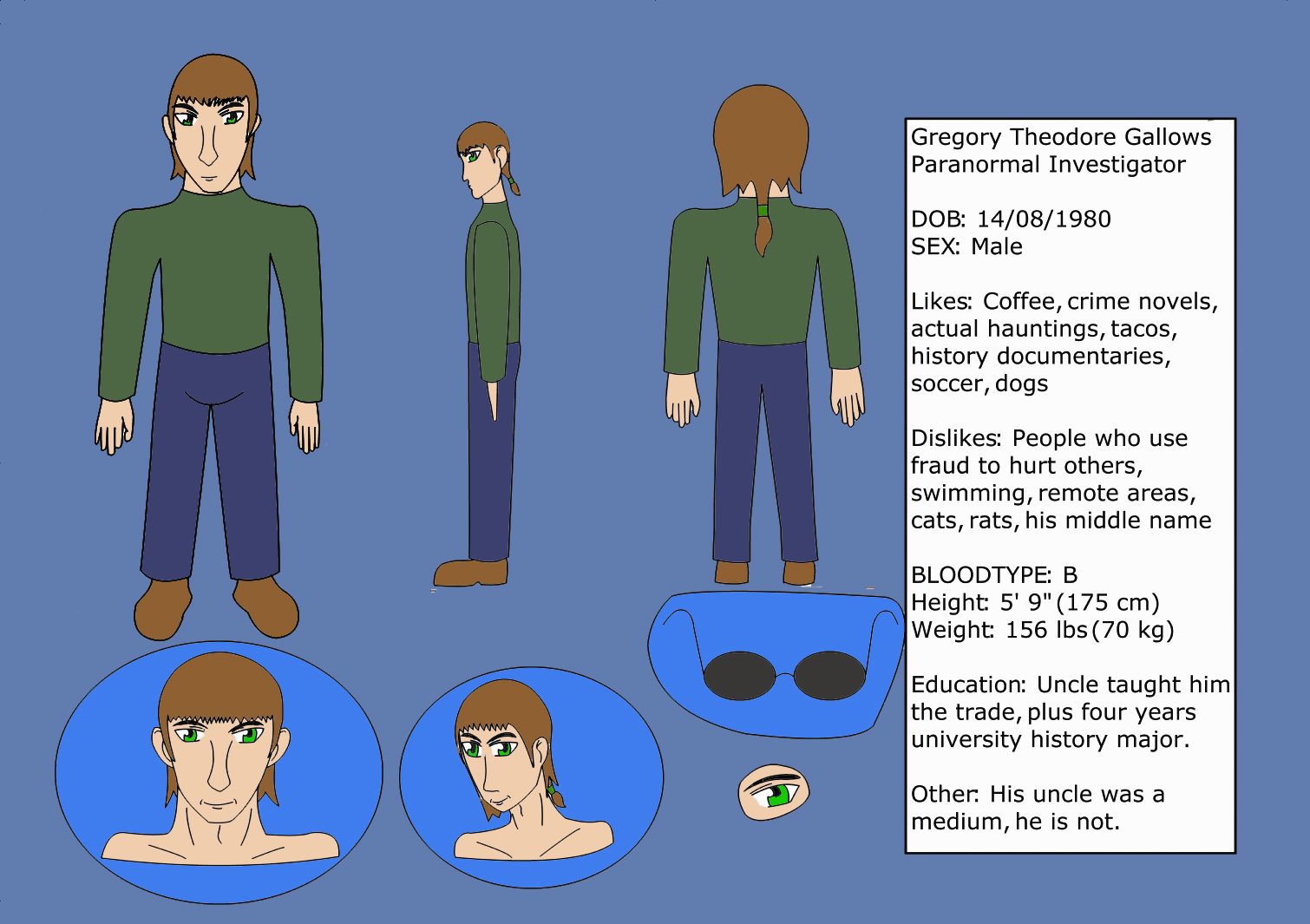 Greg Gallows Character Sheet By Mask0fshadows On Deviantart