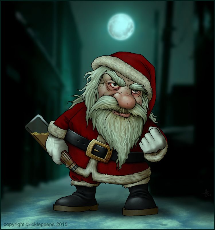 Bad Santa By Eggmungus On Deviantart