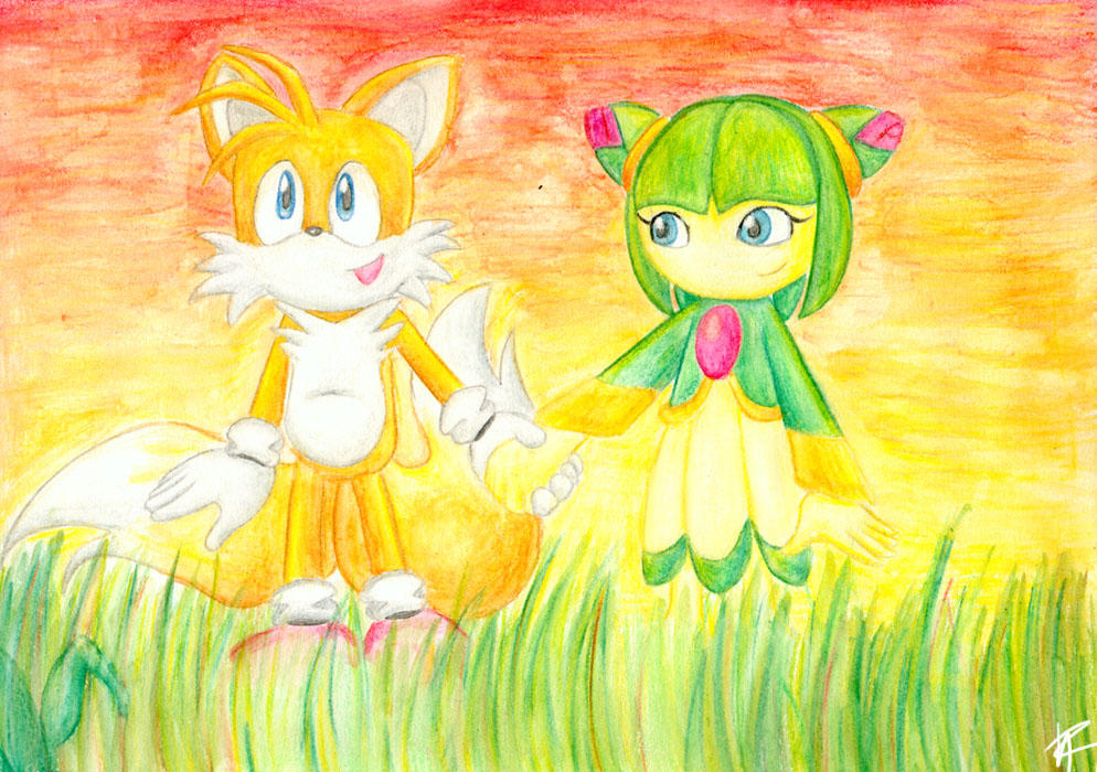 OMG Sonic - Tails and Cosmo by sapphireluna on DeviantArt