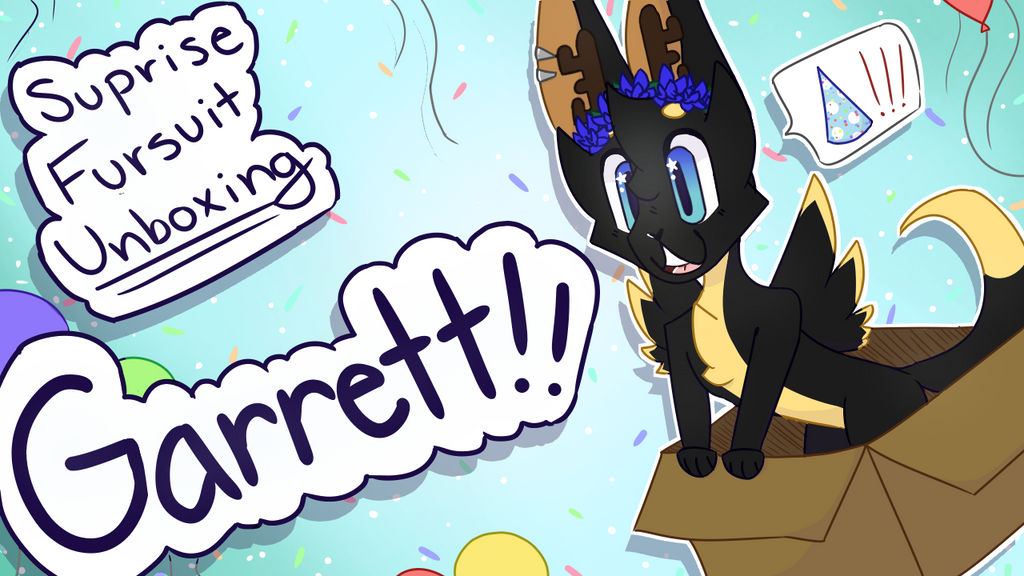 Birthday Surprise Fursuit Unboxing Garrett By Slugos On Deviantart