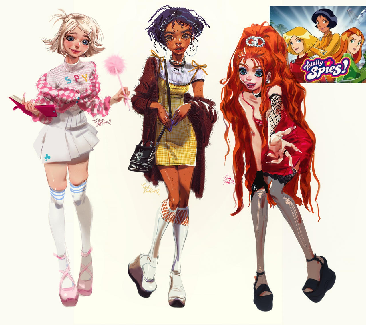 Totally Spies By Ladyshalirin On Deviantart