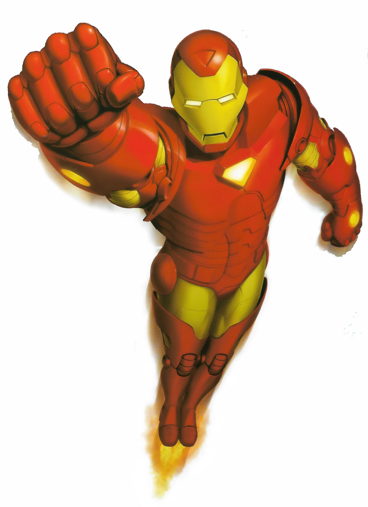 Iron Man Scan By Marvel Heroes Revive On Deviantart