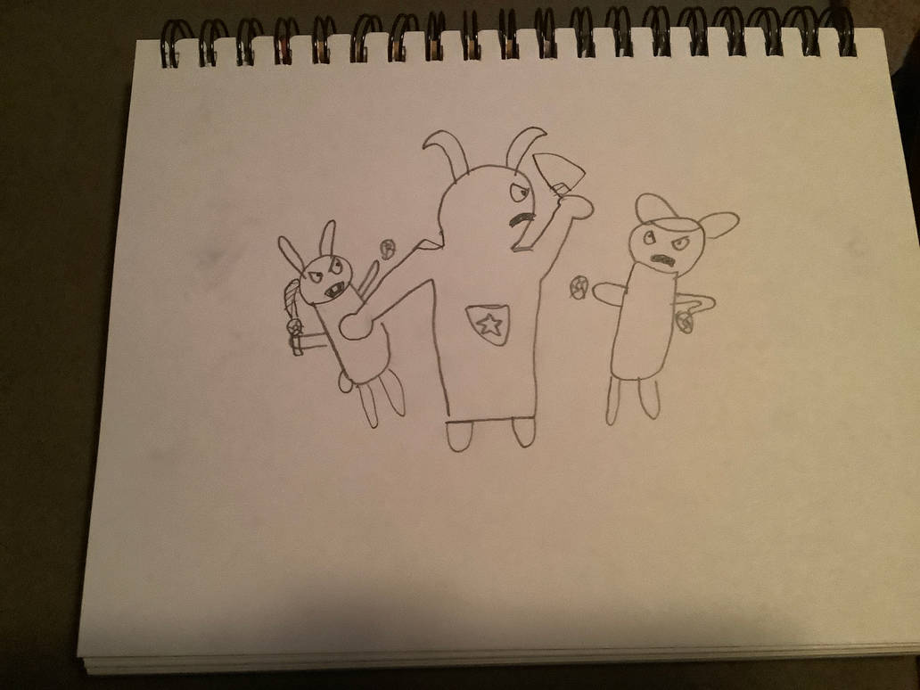 Pibby And Bun Bun Vs Betrayed Bun Bun By Djrotom On Deviantart