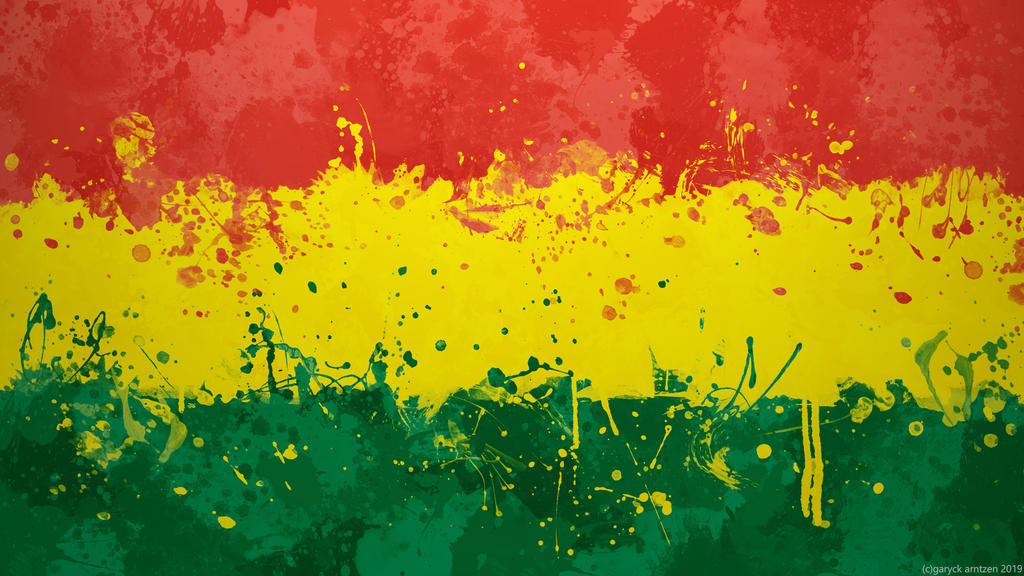 Bolivia Flag Wallpaper Grungy Splatter By Garyckarntzen On Deviantart
