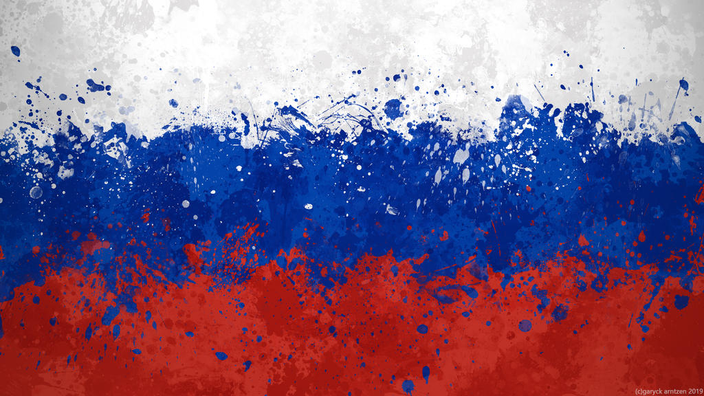 Russia Flag Wallpaper Grungy Splatter By Garyckarntzen On Deviantart