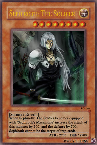 Sephiroth YuGiOh Card by Thess-SoB on DeviantArt