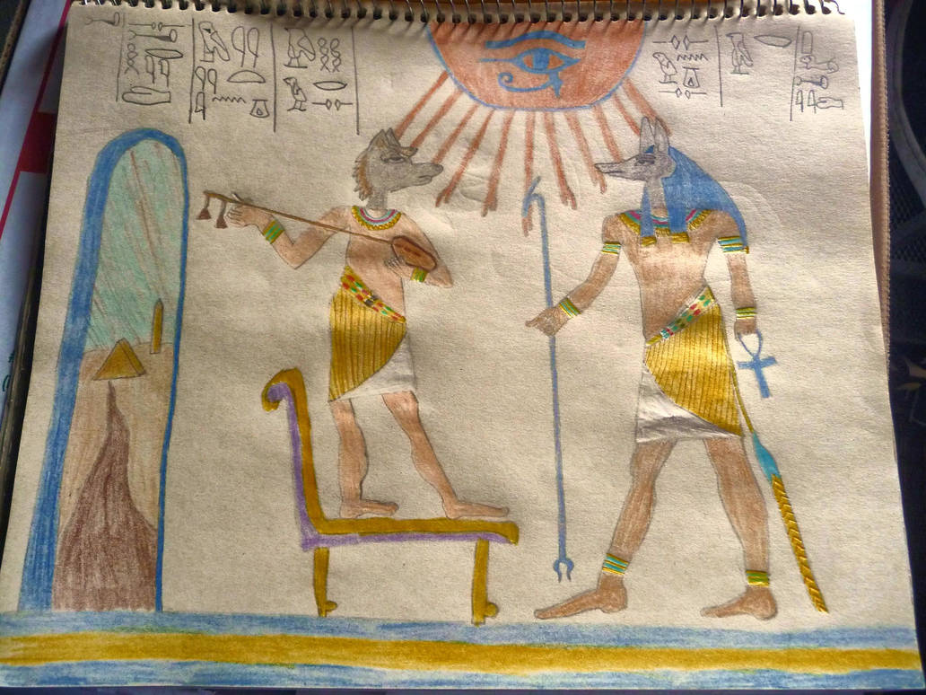 Meeting Anubis By Bryanswhip On Deviantart