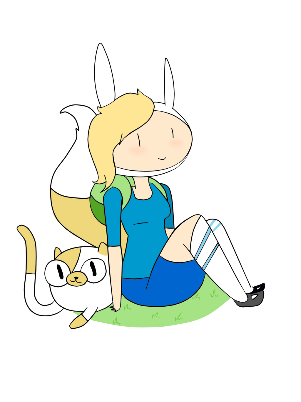Fionna And Cake By Dasout On Deviantart
