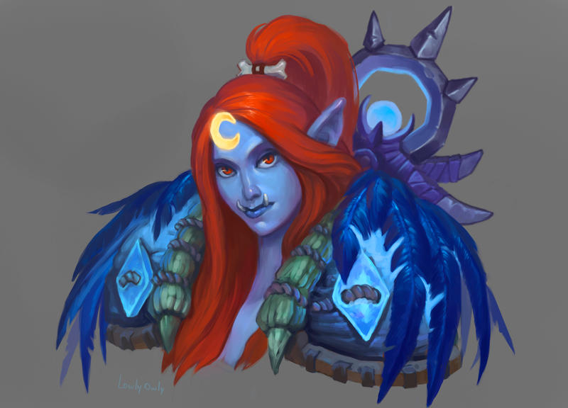 Troll Druid By Lowly Owly On Deviantart