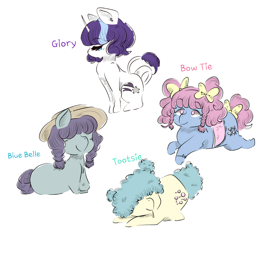 G1 Mlp Redesigns Part Trois By Konpeitobread On Deviantart