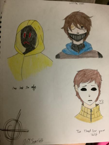 The Slender Proxies Ticci Toby Masky And Hoodie By Ariiscarlett On