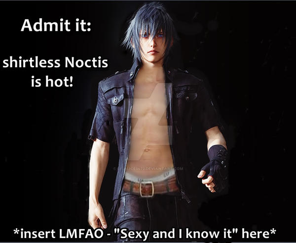 Shirtless Noctis By Lisalice5472 On Deviantart