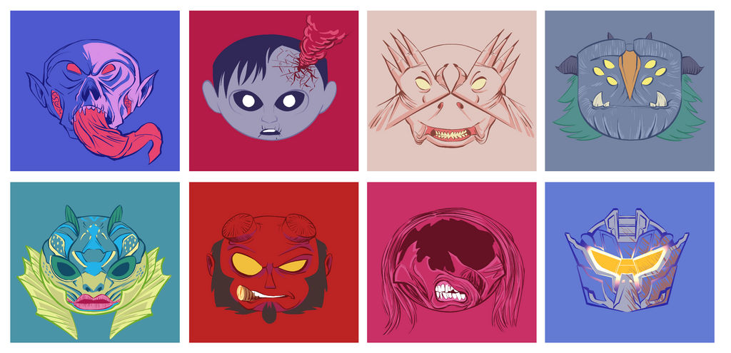 Guillermo Del Toro Icons By Jonny Aleksey On Deviantart