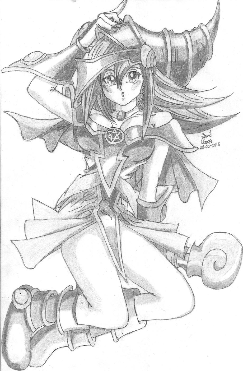 Dark Magician Girl By Greatmurasameliger On Deviantart